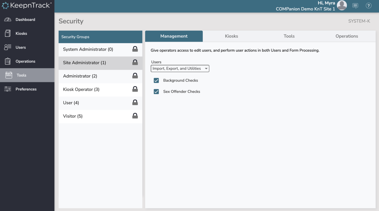 Security – KeepnTrack™