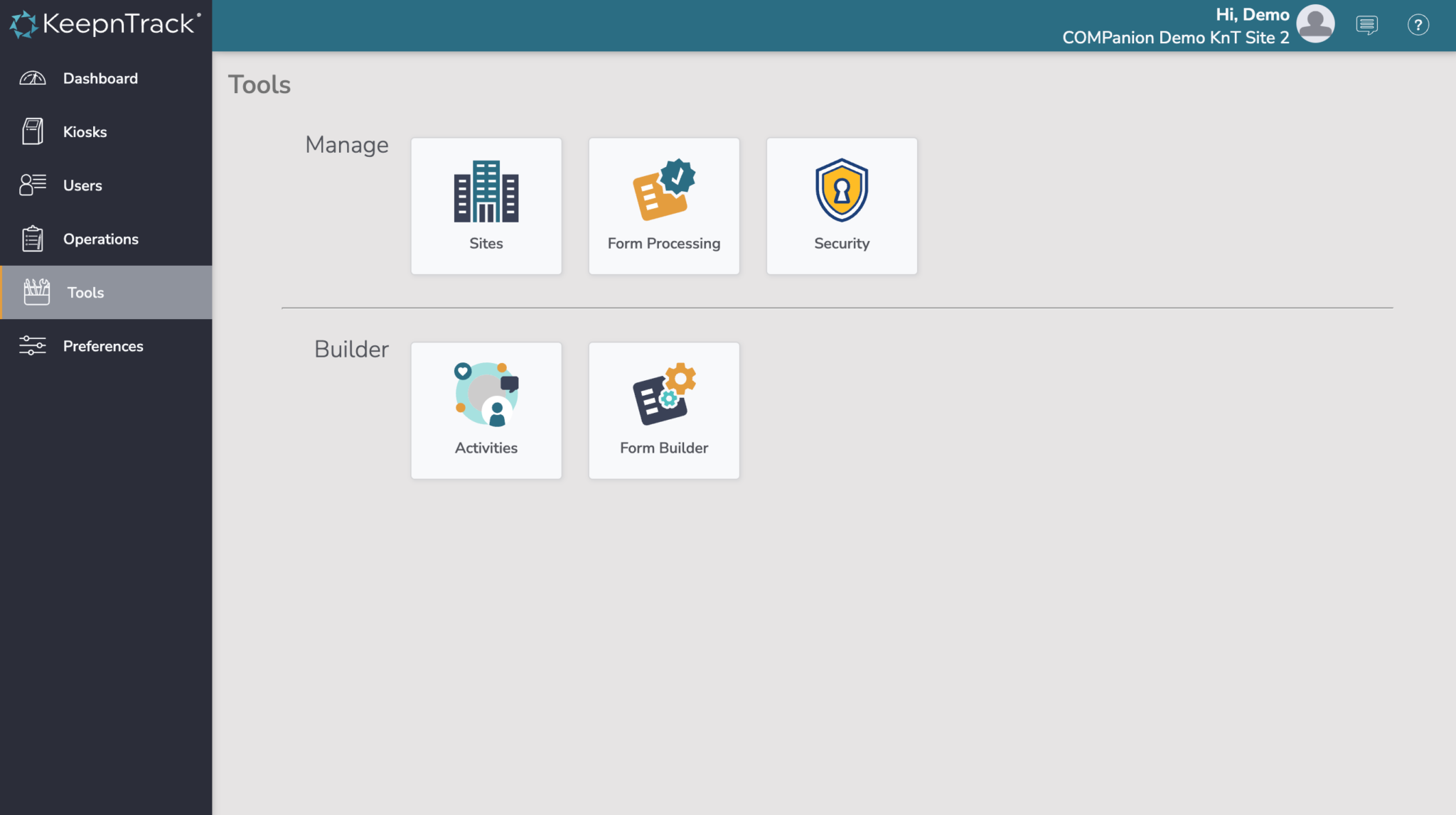 Tools – KeepnTrack™